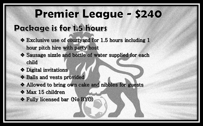 Book a Birthday Party | Goals Australia